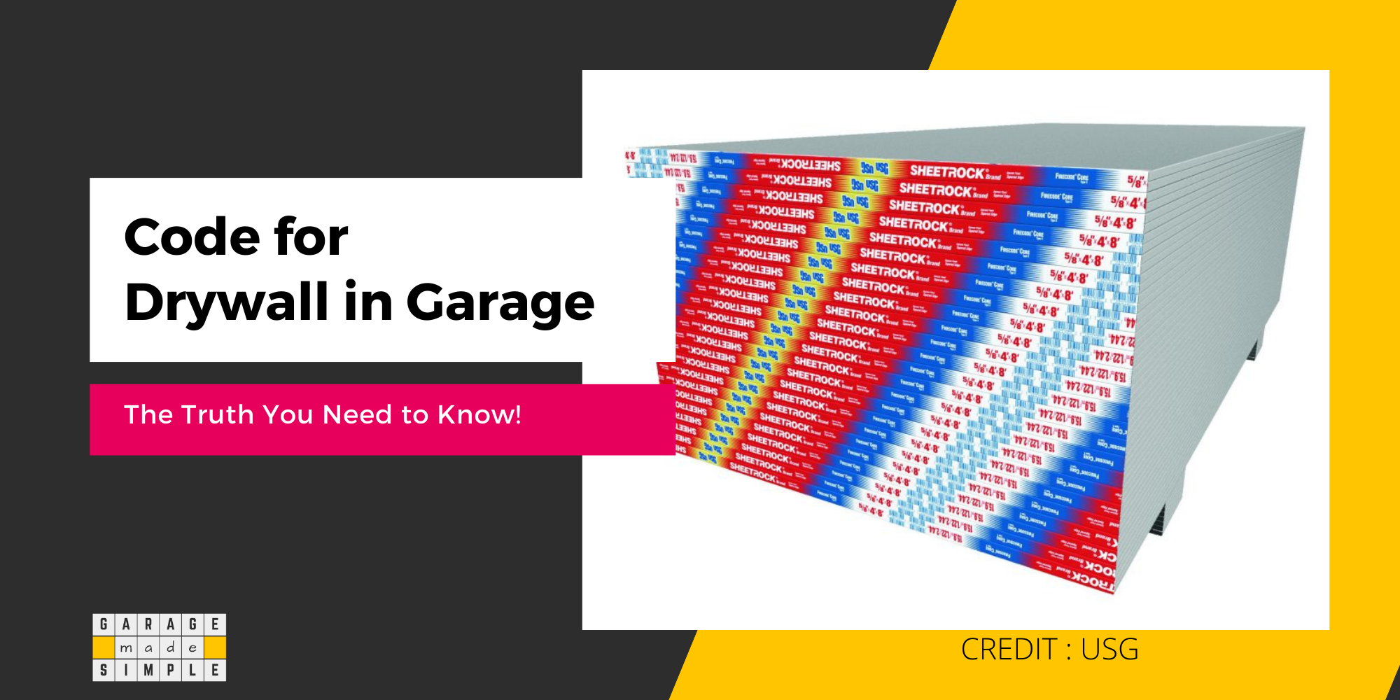 Code For Drywall In A Garage A Comprehensive Guide 2024 