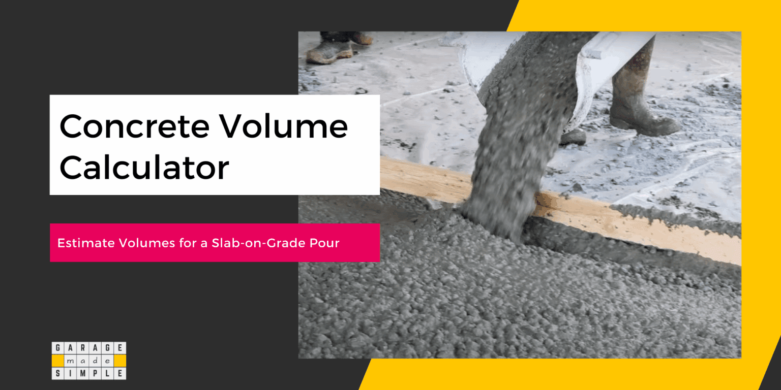 Free Concrete Weight Calculator: Estimates Slab Weight, Volume & Cost ...